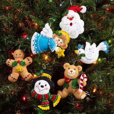 Felt Ornament Kits - Crafters Kingdom - Crafting With Sylvestermouse